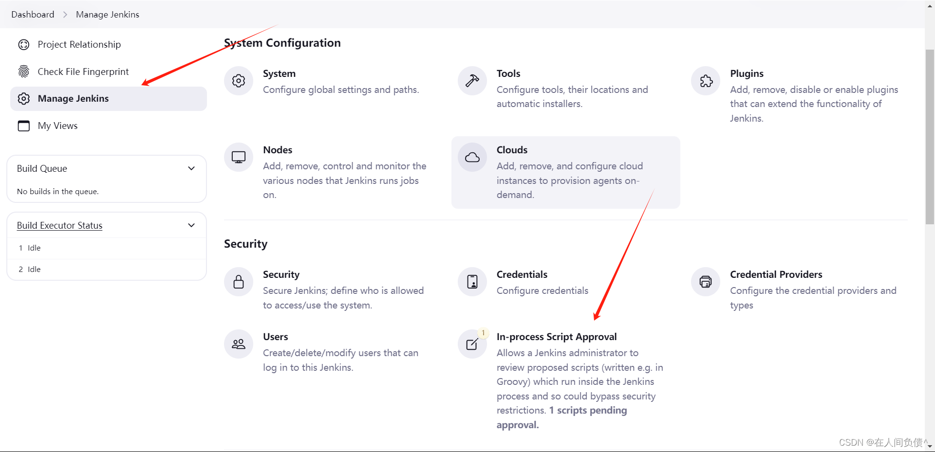 Jenkins Pipeline 报错 org.jenkinsci.plugins.scriptsecurity.scripts ...