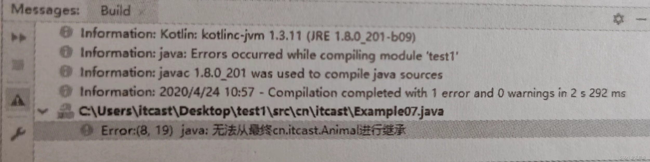 Java final 关键字_java final关键字-CSDN博客