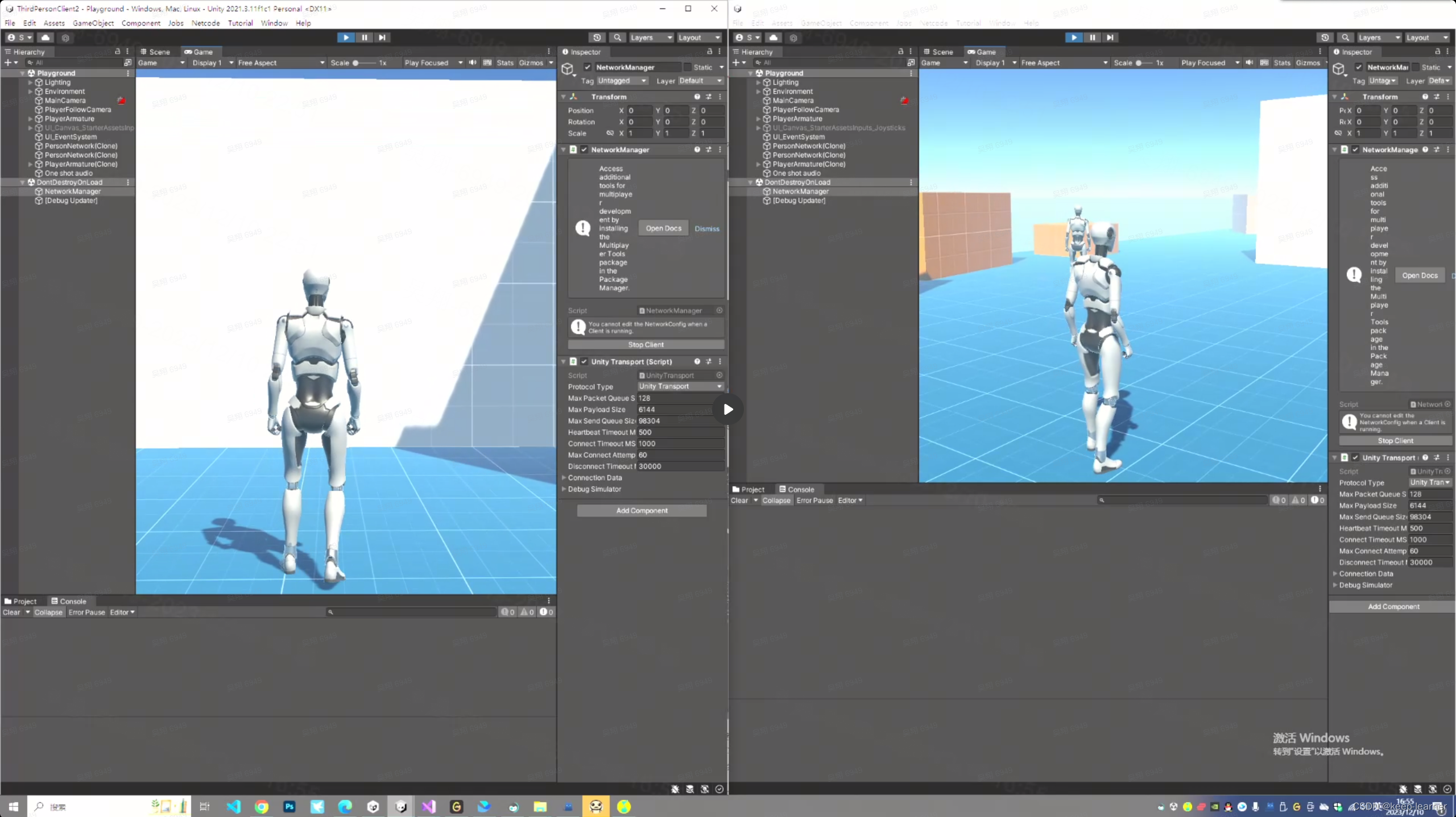 帧同步Demo环境初步搭建_netcode serverrpc-CSDN博客