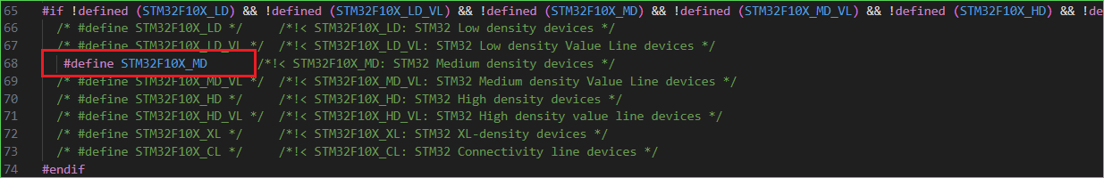 Vscode使用eide开发stm32报错 “please Select First The Target Stm32f10x Device Used In Your Application