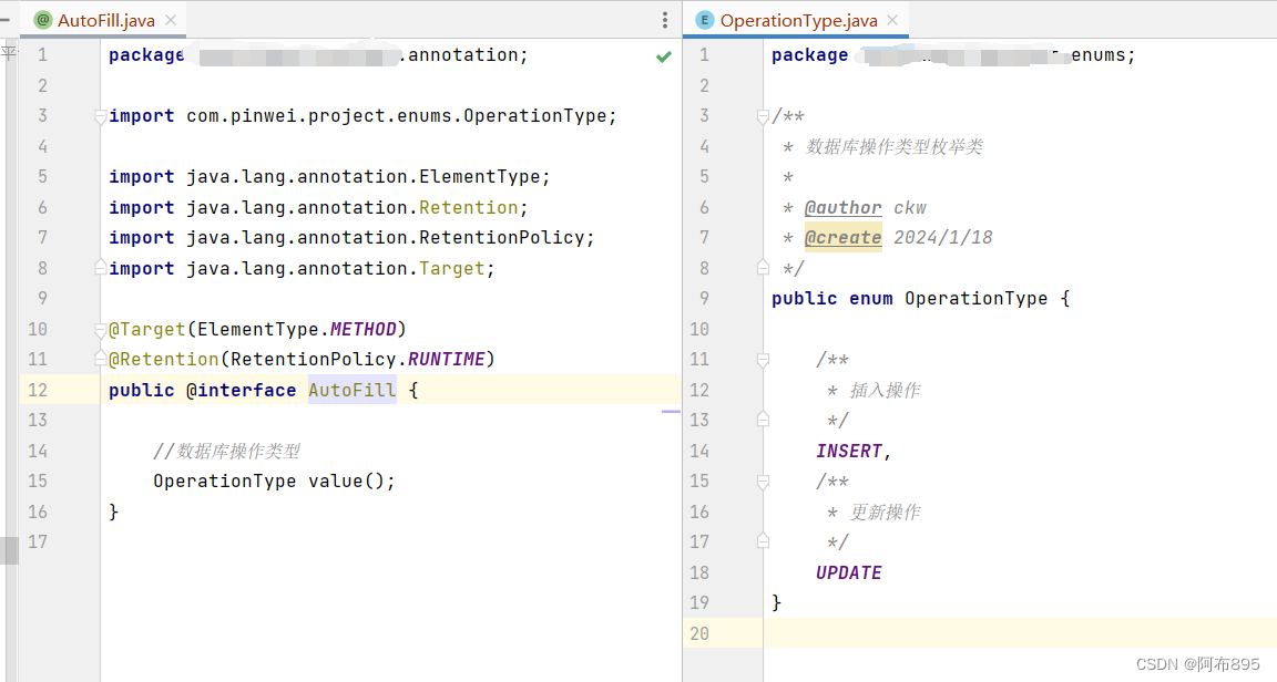 JAVA基于SpringAop实现公共字段的填充/SpringAop在企业项目中的运用_java aop怎么加在字段上-CSDN博客