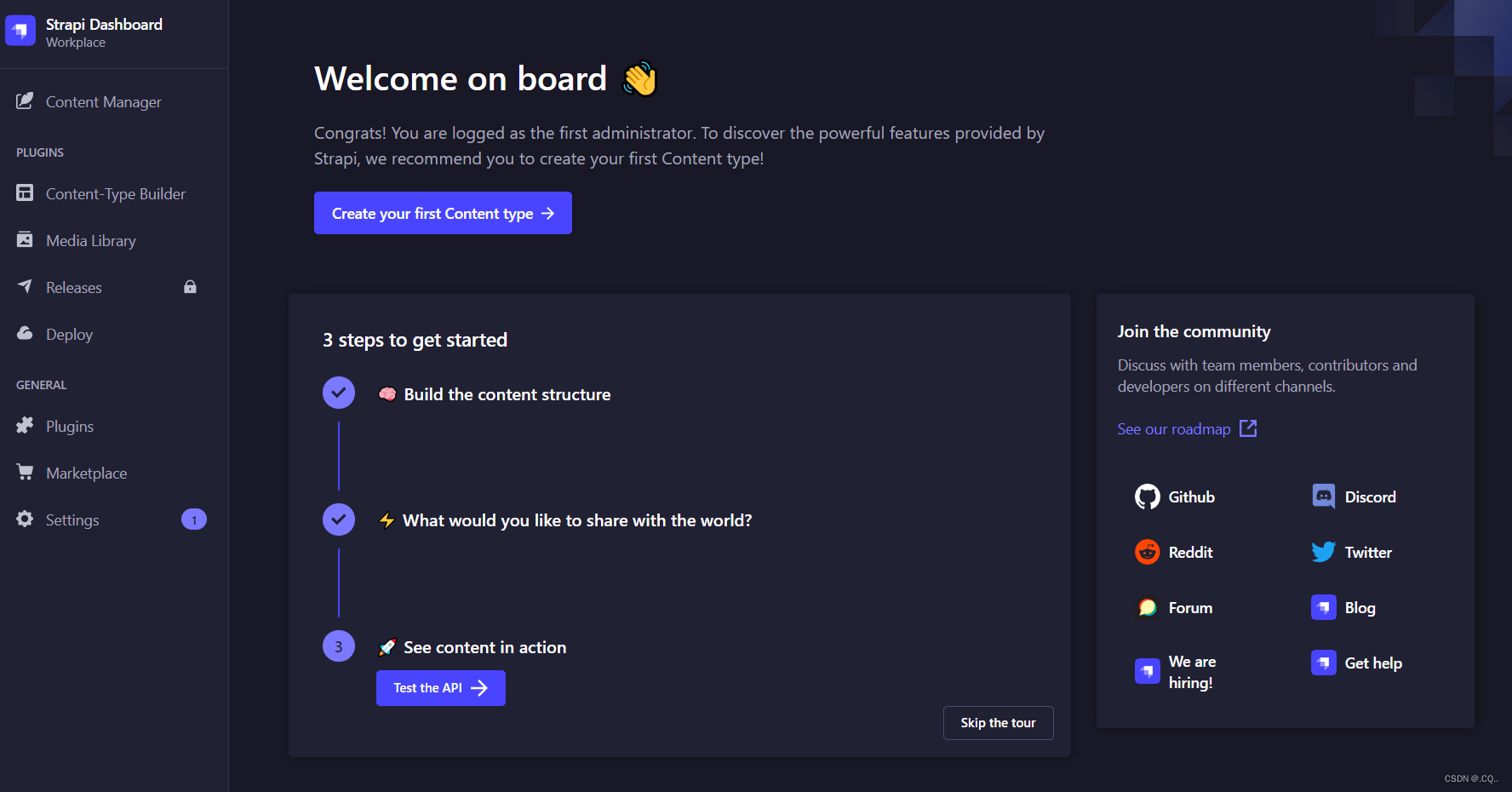 strapi安装教程，并使用nginx部署到本地_strapi 部署-CSDN博客
