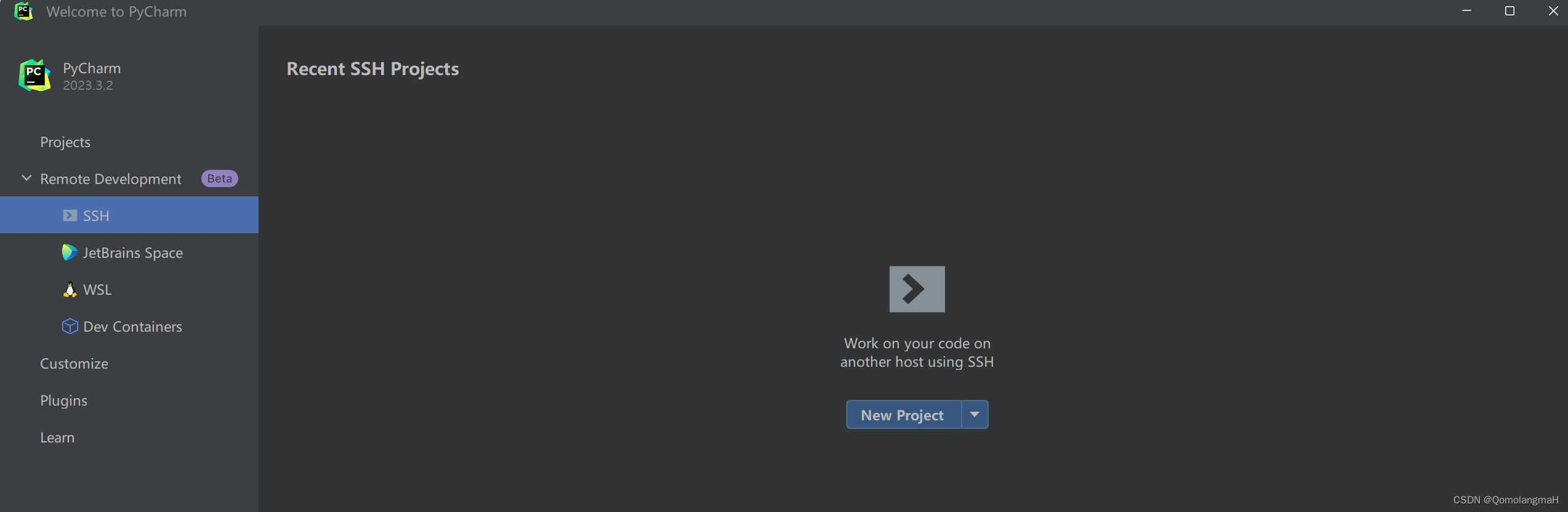 【Jetbrains全家桶】PyCharm专业版远程开发Remote Development合集（SSH、JetBrains Space、WSL、Dev Containers）_wsl ...