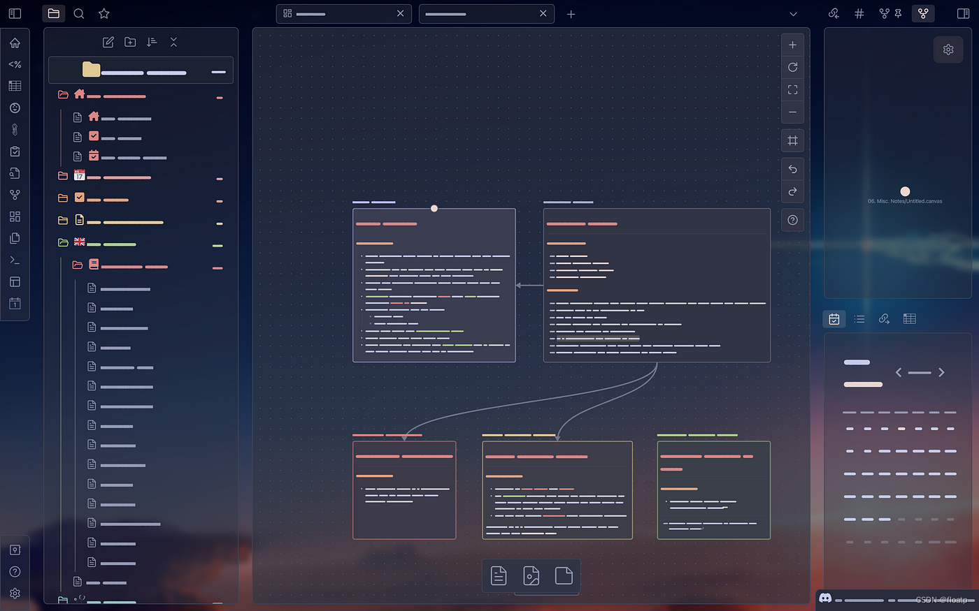 Obsidian - 换来换去，还是你_obisidian关系图谱插件-CSDN博客