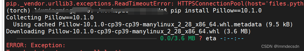 pillow 10.1.0下载不读秒解决方案_pillow 10.0.1-CSDN博客