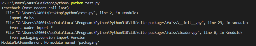 向量数据库（二）Windows环境离线安装Faiss测试代码相关依赖_windows 安装faiss-CSDN博客