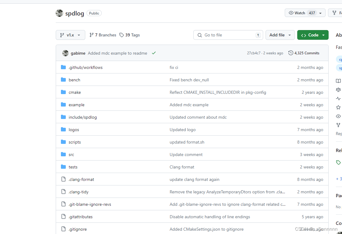 日志库-Spdlog介绍-CSDN博客