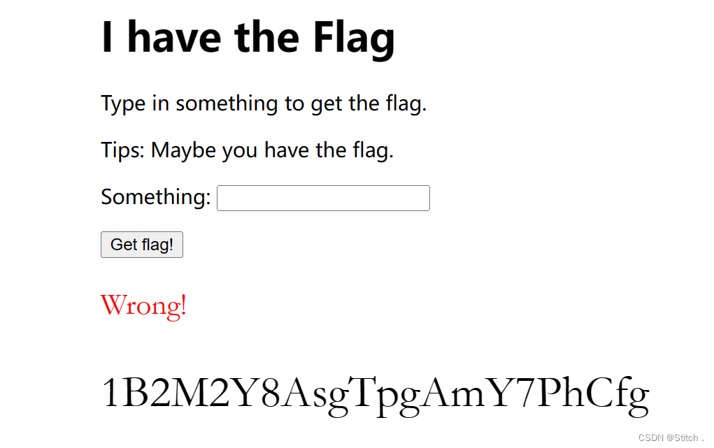 “古剑山”第一届全国大学生网络攻防大赛初赛————（签到题）Misc | i have the flag_古剑山misc-CSDN博客