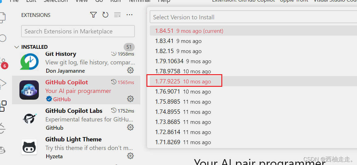 GitHub Copilot could not connect to server. Extension activation failed: “Cannot read properties ...