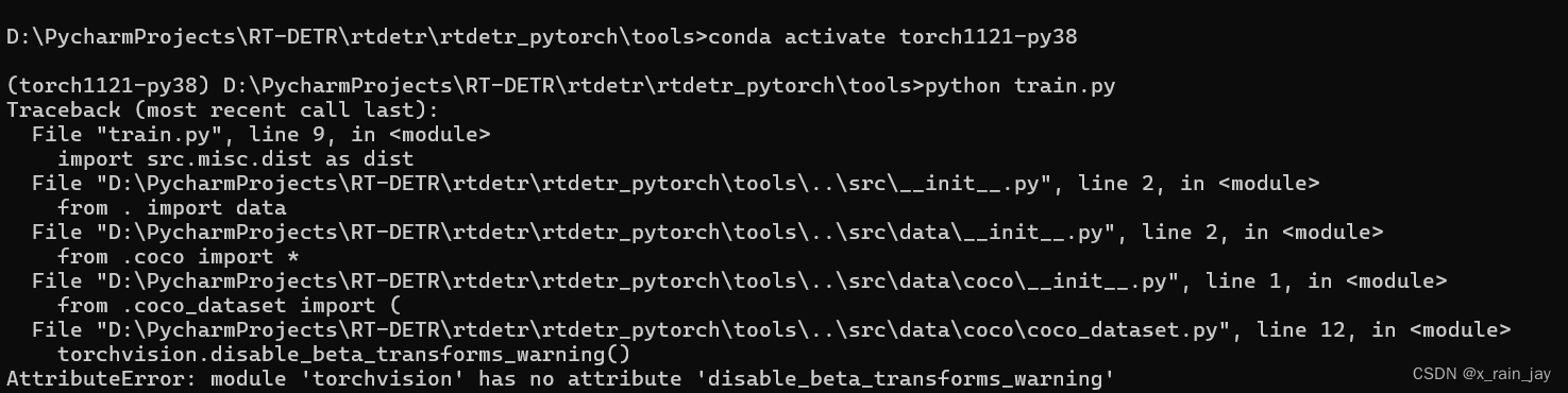 学习笔记：RT-DETR训练自己的数据集(Pytorch)_rt-detr官方训练集-CSDN博客