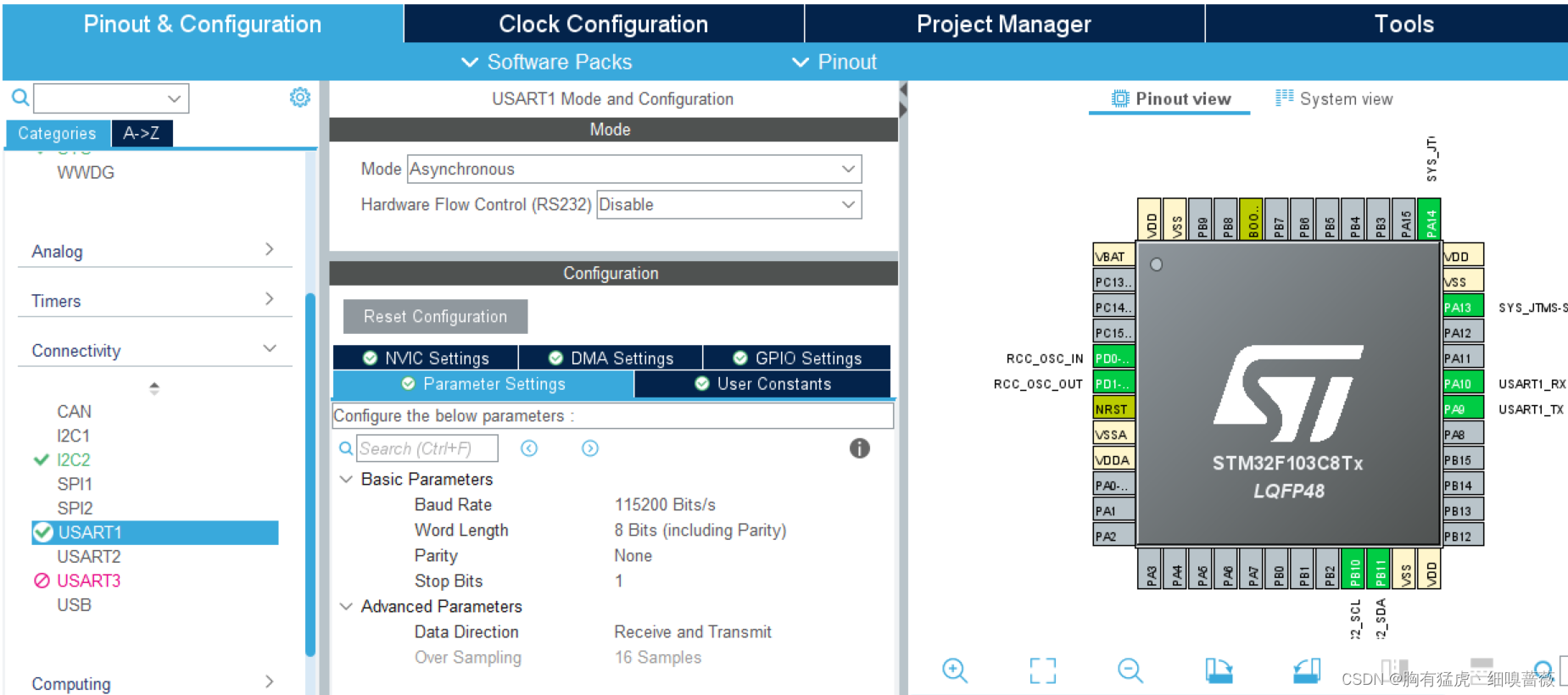 STM32 I2C通讯+MPU6050通讯演示_stm32的iic串口连mpu6050-CSDN博客