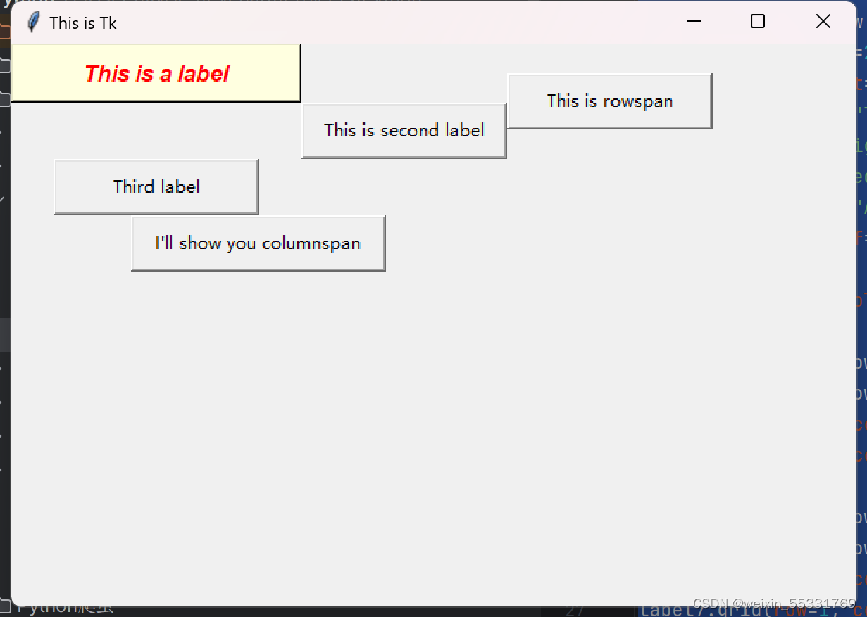 tkinter深入浅出（排版、标注），1.4W字一天掌握-CSDN博客