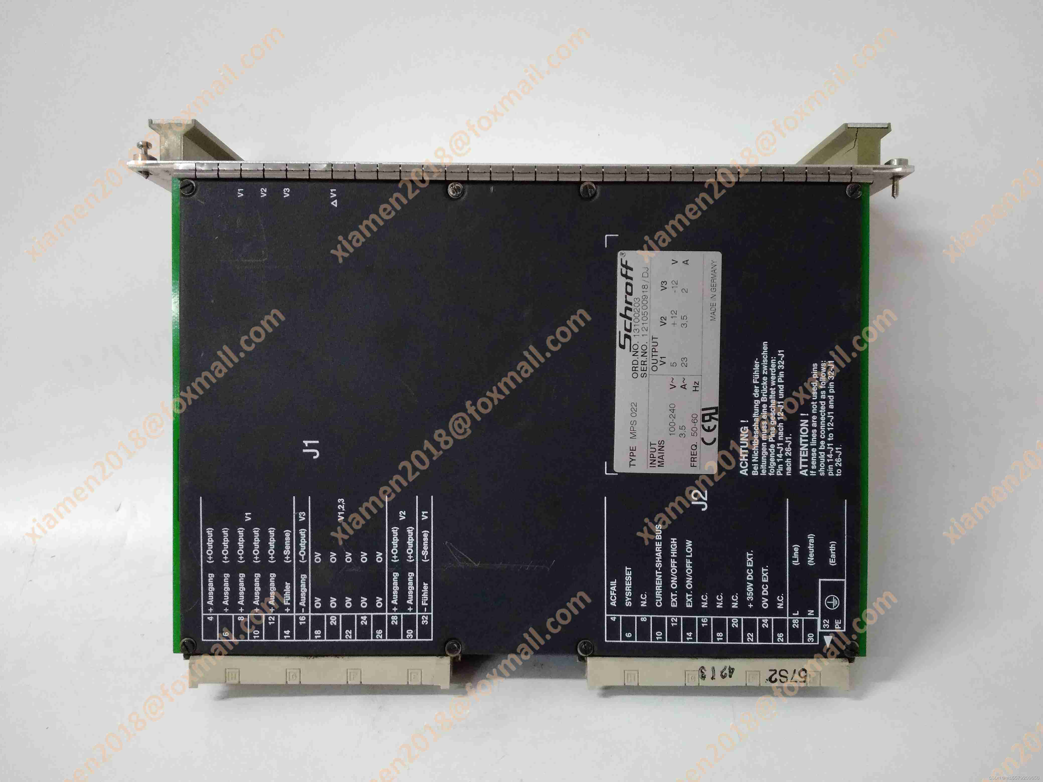 SCHROFF MPS022 13100203 电源模块-CSDN博客