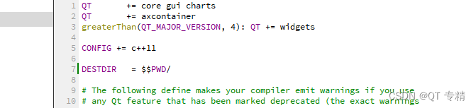 QT 如何在.pro的所在文件中创建文件使用（DESTDIR）-CSDN博客