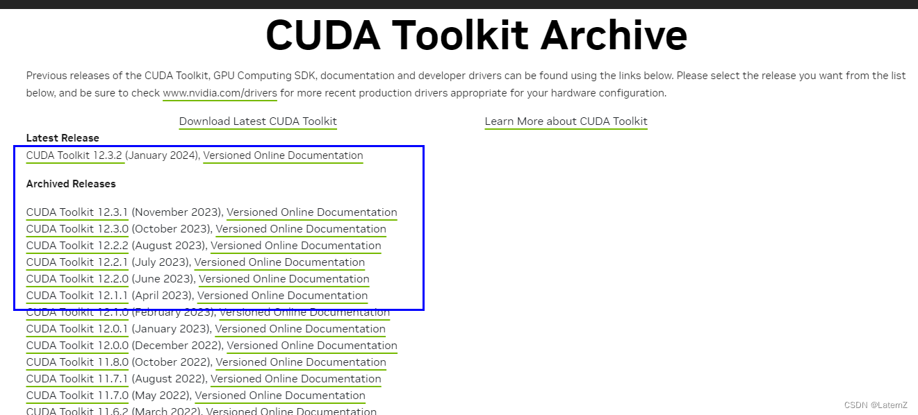 记录配置深度学习环境的资源库（存档）-CSDN博客