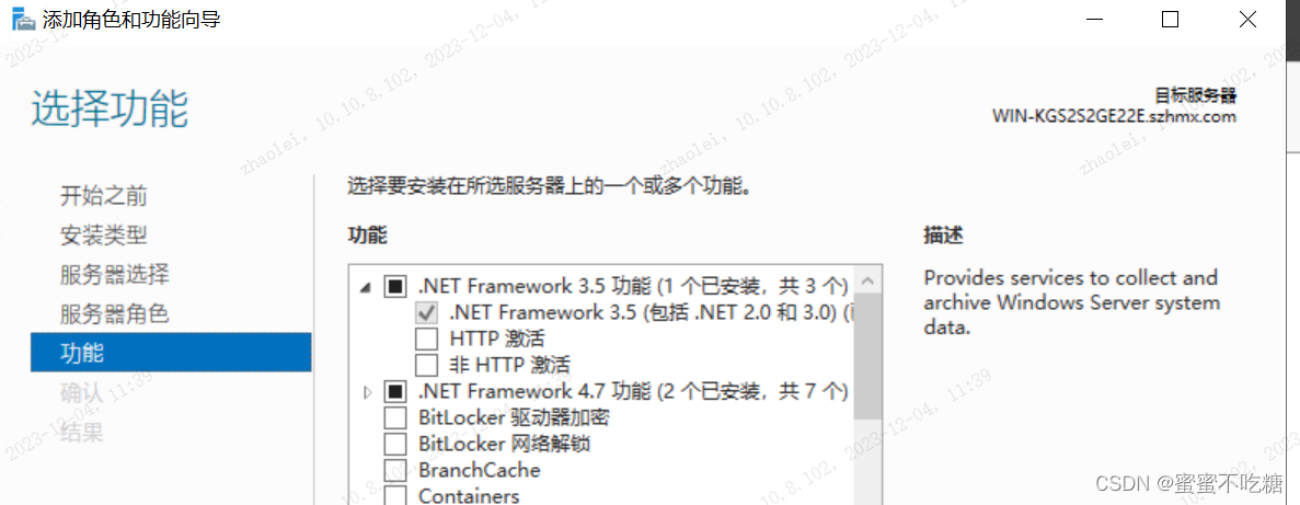 Windows server 2019安装.Net 3.5报错0x800f0950-CSDN博客