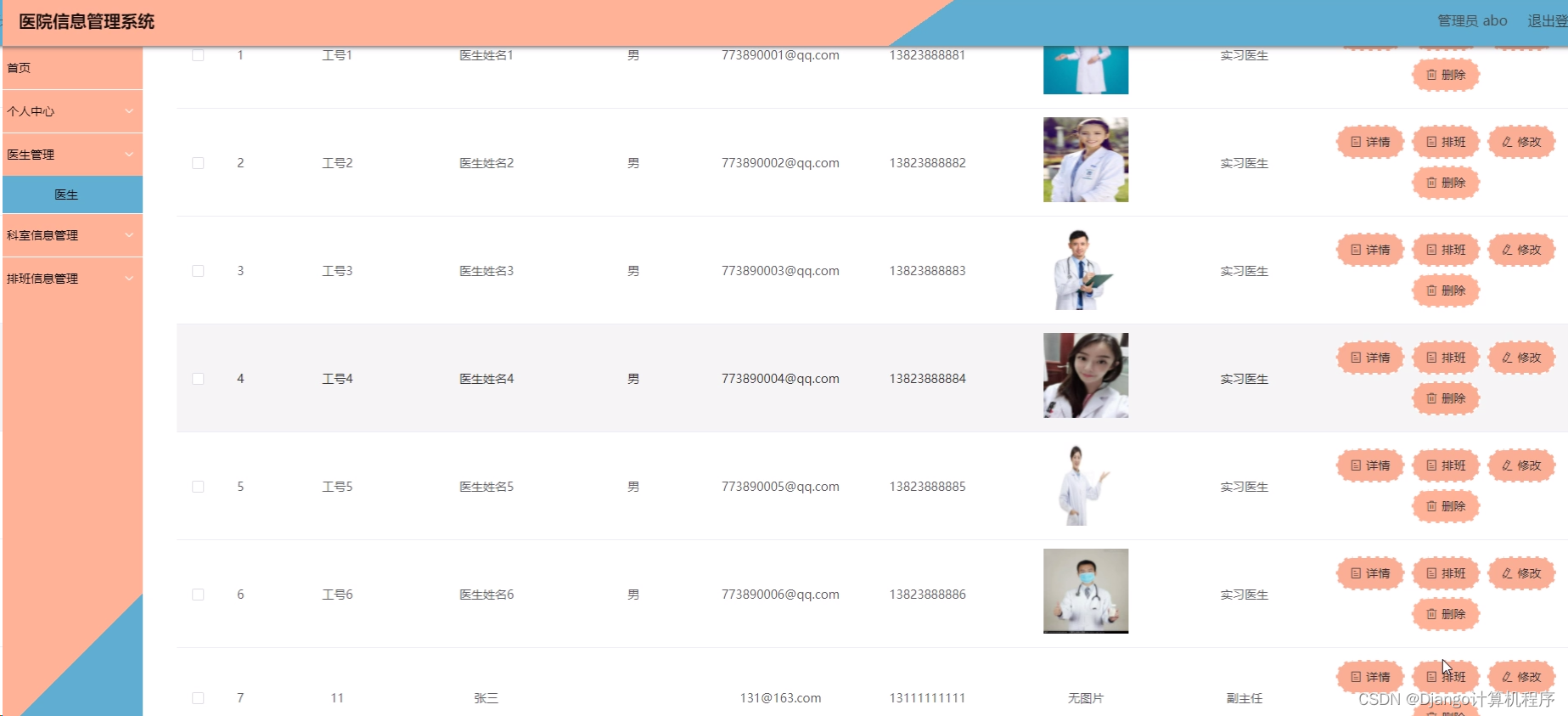 Java毕业设计医院信息管理系统（springbootmysqljdk18meven）java医院管理系统设计 Csdn博客 
