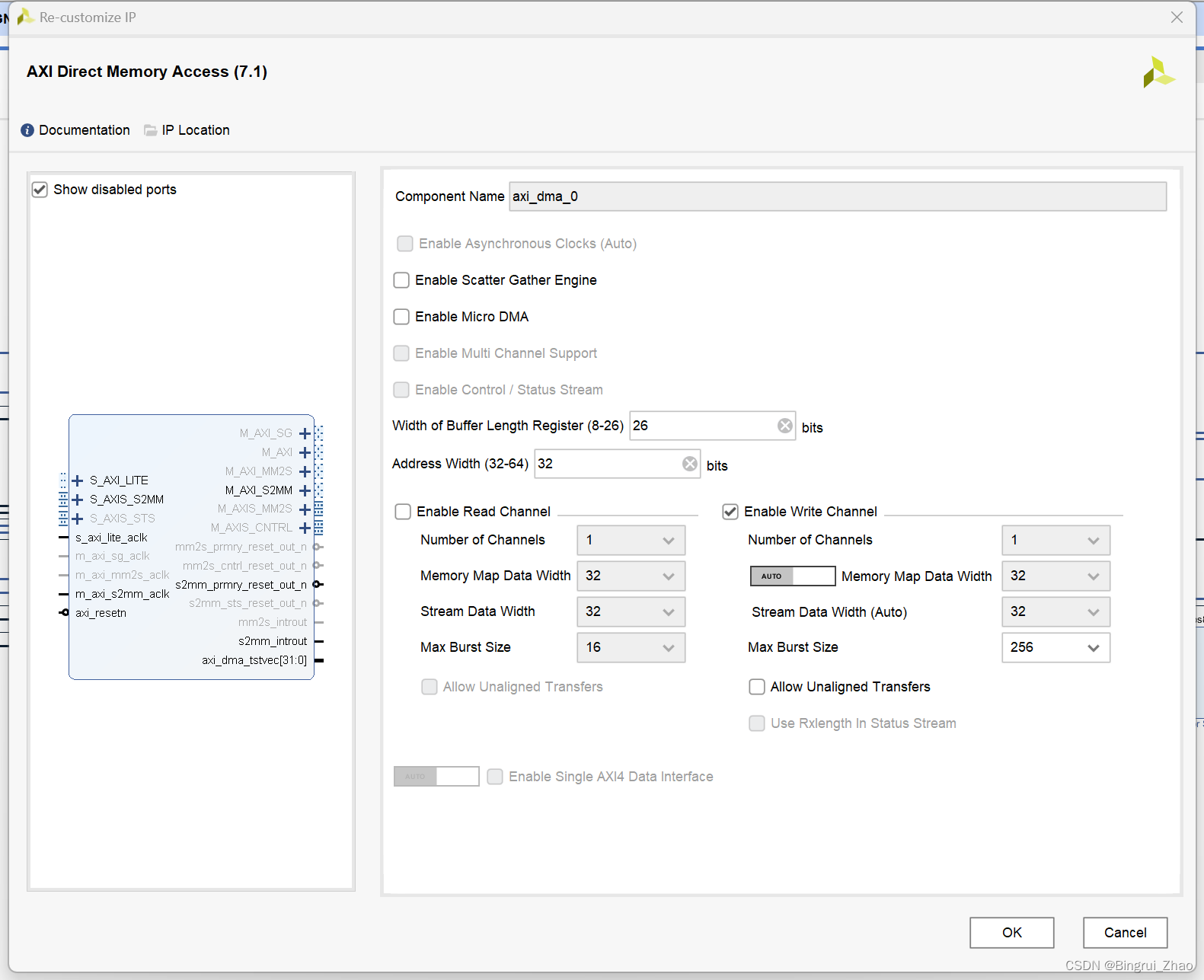 ZYNQ AXI DMA S2MM GPIO控制传输_zynq 怎么把gpio数据写入ddr中去?-CSDN博客