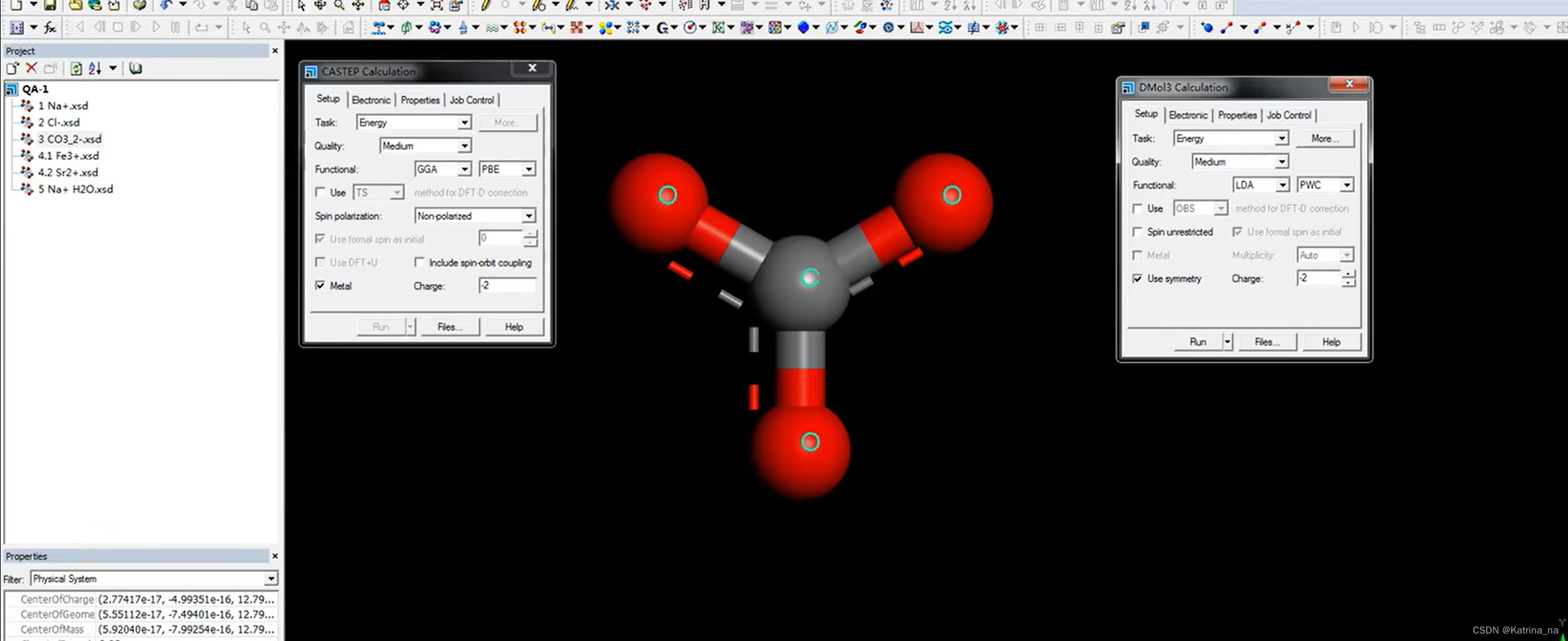 计算化学---MS学习笔记（热门问题答疑）(总结自B站up主月只蓝MS系列教学视频)_磷酸根ms建模-CSDN博客