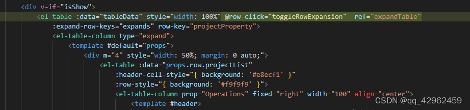 vue3 Element实现table父子级表格展开（点击整行即展开、收回，不局限于点击“＞”符号），已提高用户体验。_vue3 ts togglerowexpansion-CSDN博客