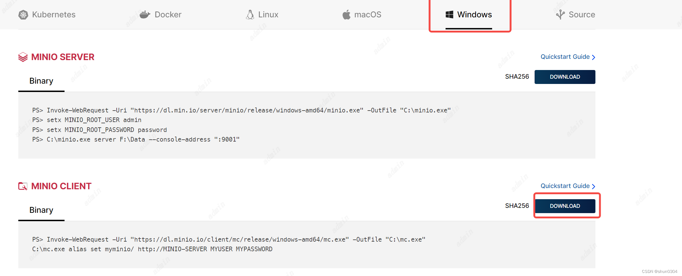 MINIO 数据迁移，windows使用mc.exe_mc.exe mirror-CSDN博客