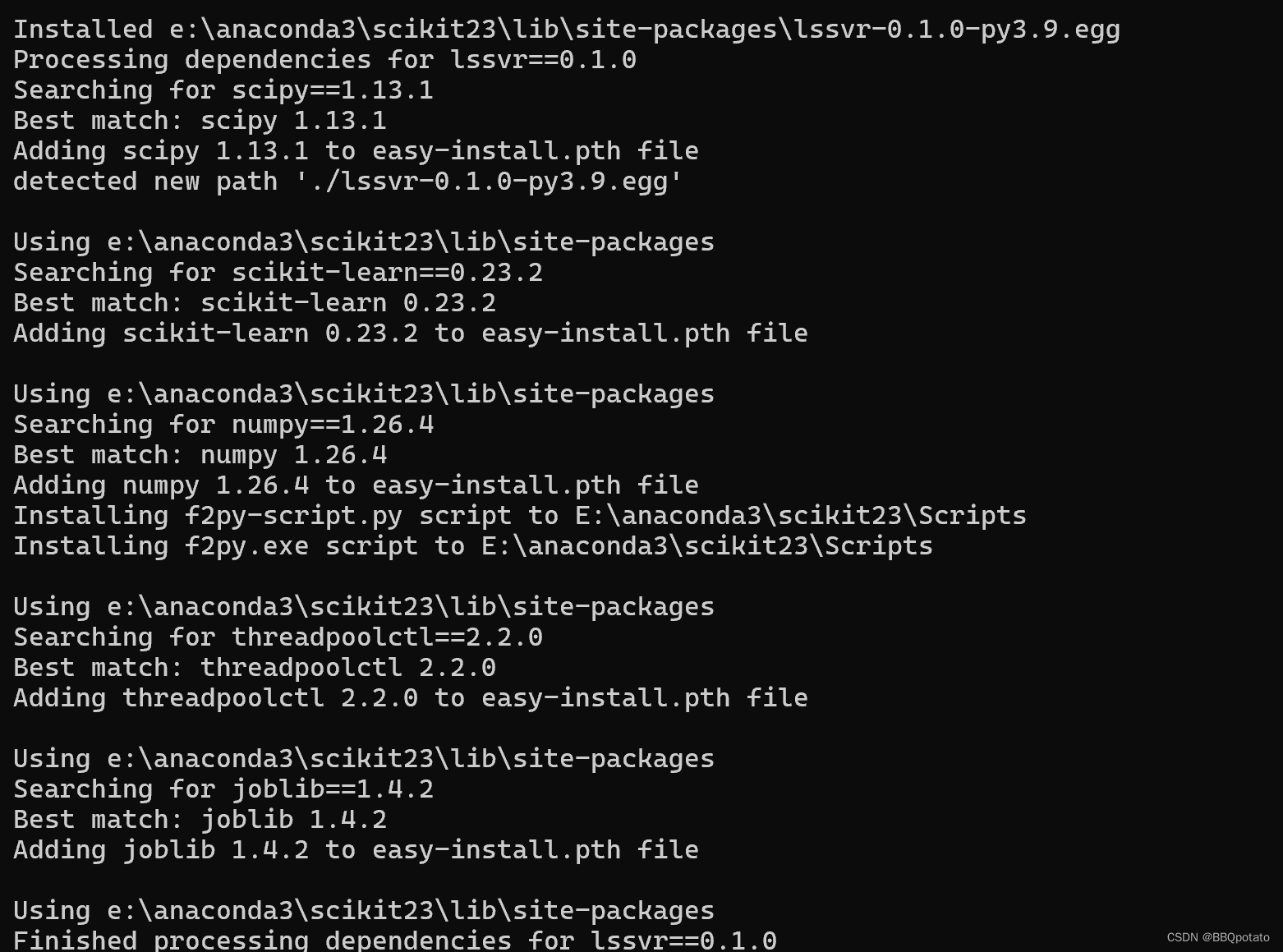 python安装外部包/依赖库 以安装lssvr包为例-CSDN博客