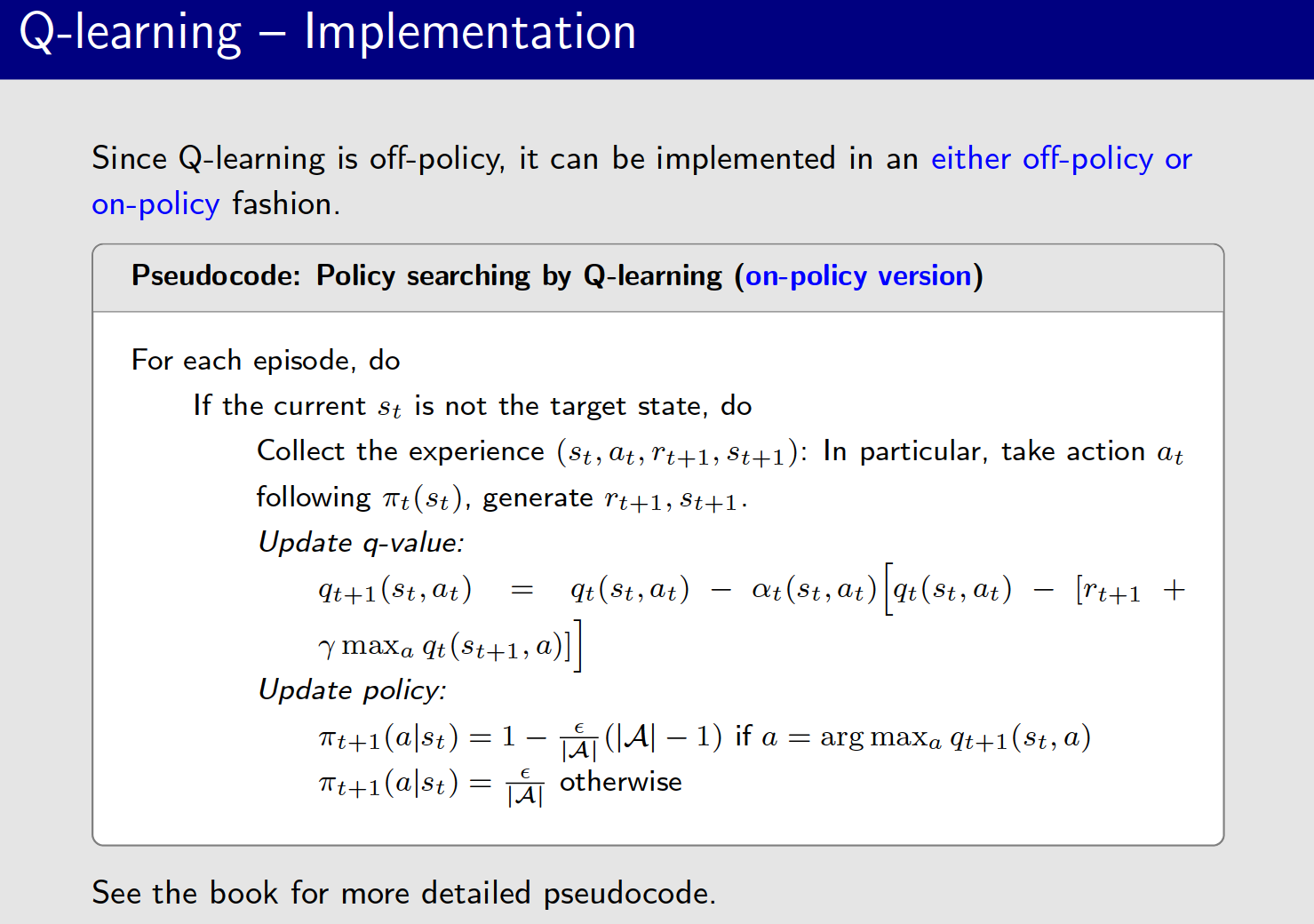 强化学习-赵世钰（七）：TD-＞Sarsa-＞n-step Sarsa（on-line）【Sarsa&MC】【求贝尔曼公式】-＞Q ...