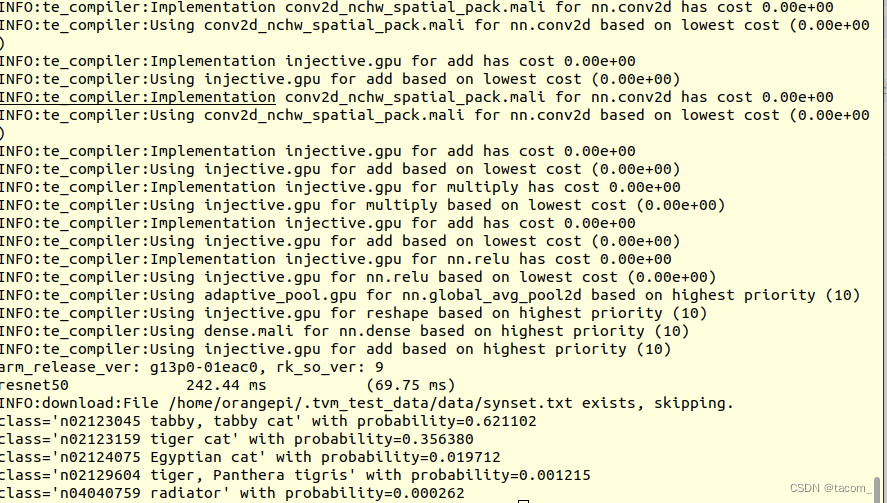 rk3588(香橙派5pro)使用gpu(tvm)进行推理_rk3588 gpu推理-CSDN博客