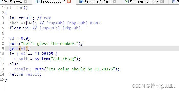 [CISCN 2019华北]PWN1 CTF—PWN-CSDN博客