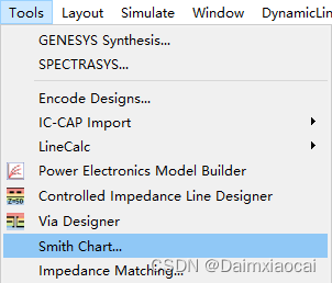 ADS-Smith圆图匹配_ads史密斯圆图匹配-CSDN博客