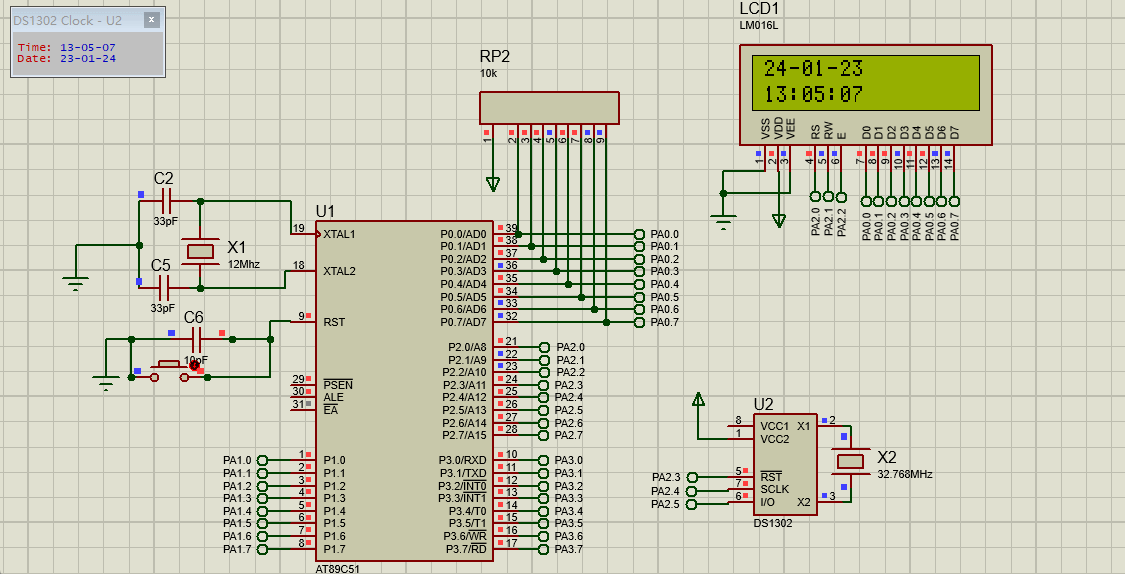 DS1302(实时时钟芯片)_keil5ds1302-CSDN博客