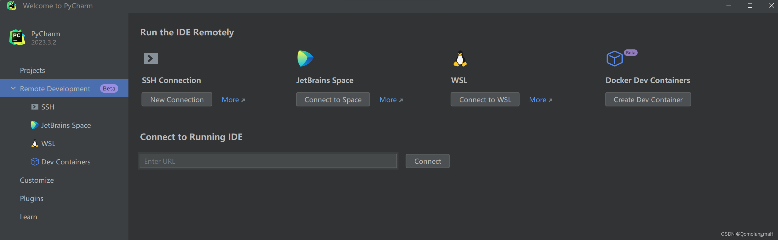 【Jetbrains全家桶】PyCharm专业版远程开发Remote Development合集（SSH、JetBrains Space、WSL、Dev Containers）_wsl ...