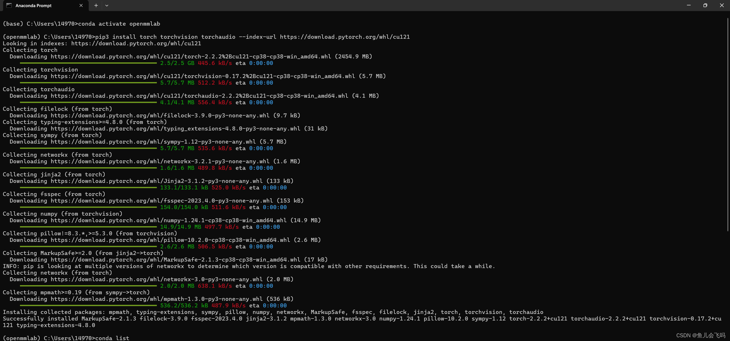 win11安装PyTorch2.2.2+cuda12.1+Python3.8_pytorch2.2.2对应cuda版本、-CSDN博客