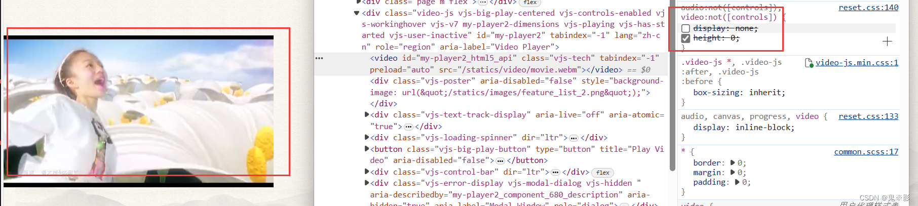 videojs.js 视频可以播放，却是黑屏_vue video 有视频但黑屏-CSDN博客