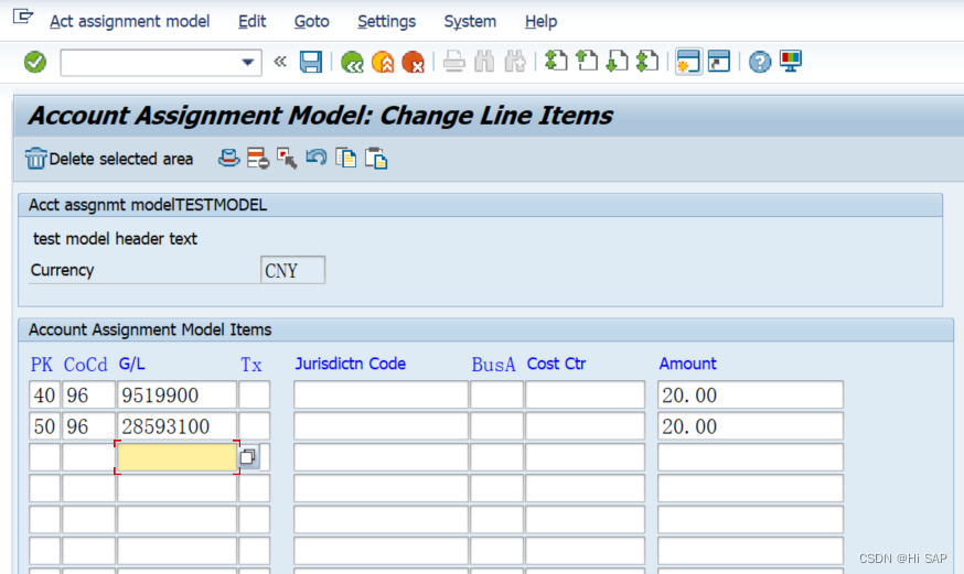 SAP 财务快速记账之--科目分配模型（Account assignment model ）_sap中account assignment-CSDN博客