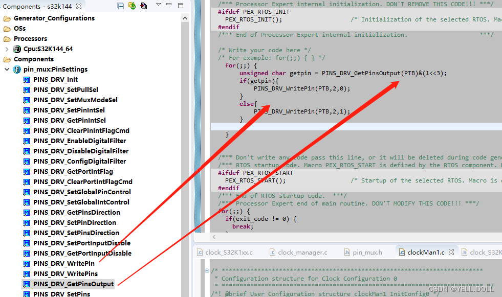 S32K144-1.按键点灯笔记_s32k144 io口初始化-CSDN博客