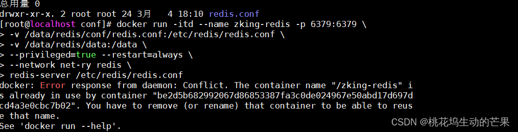 Error response from daemon: driver failed programming external connectivity on endpoint ...