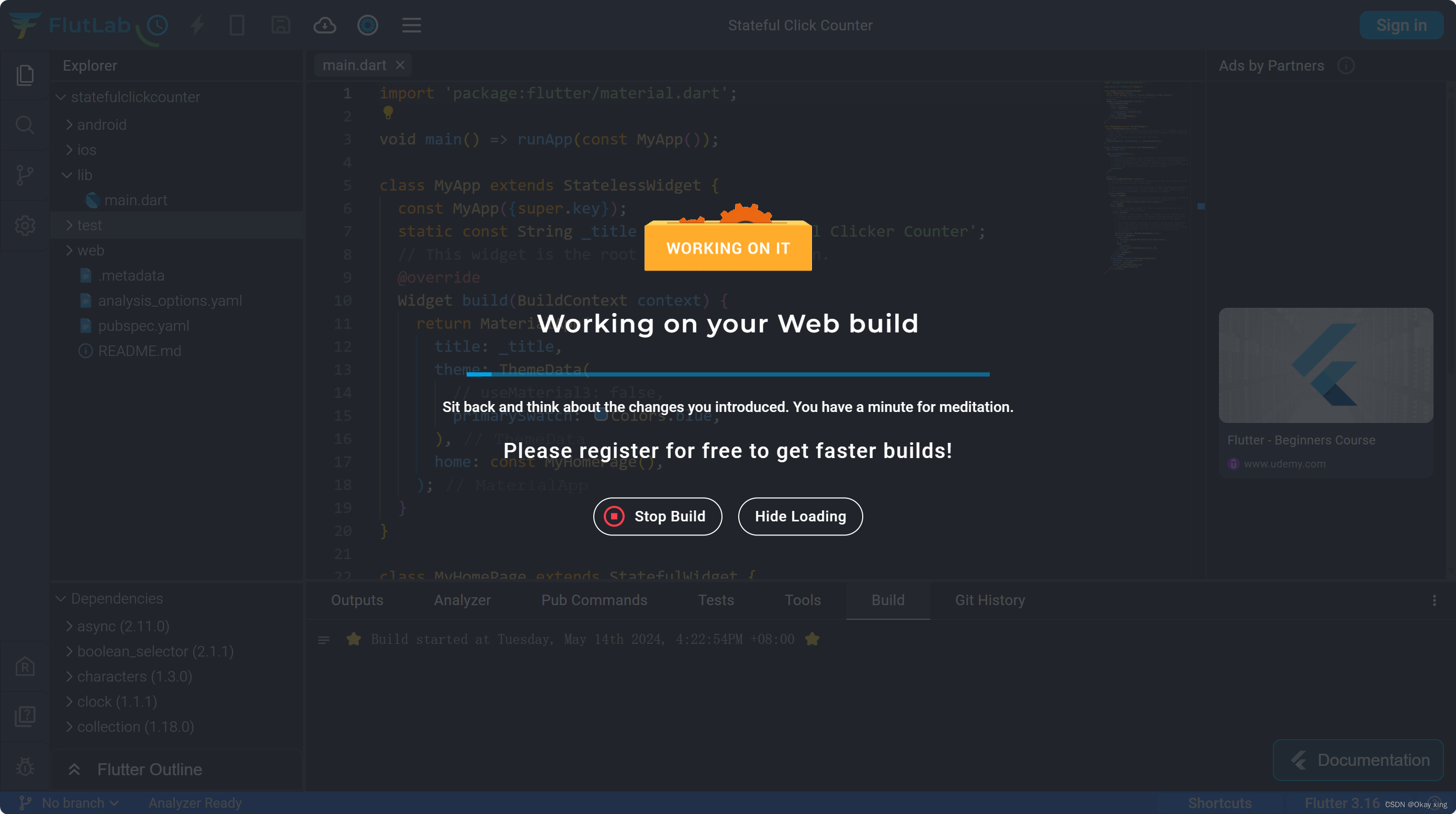 flutlab.io - 在线开发Flutter-CSDN博客