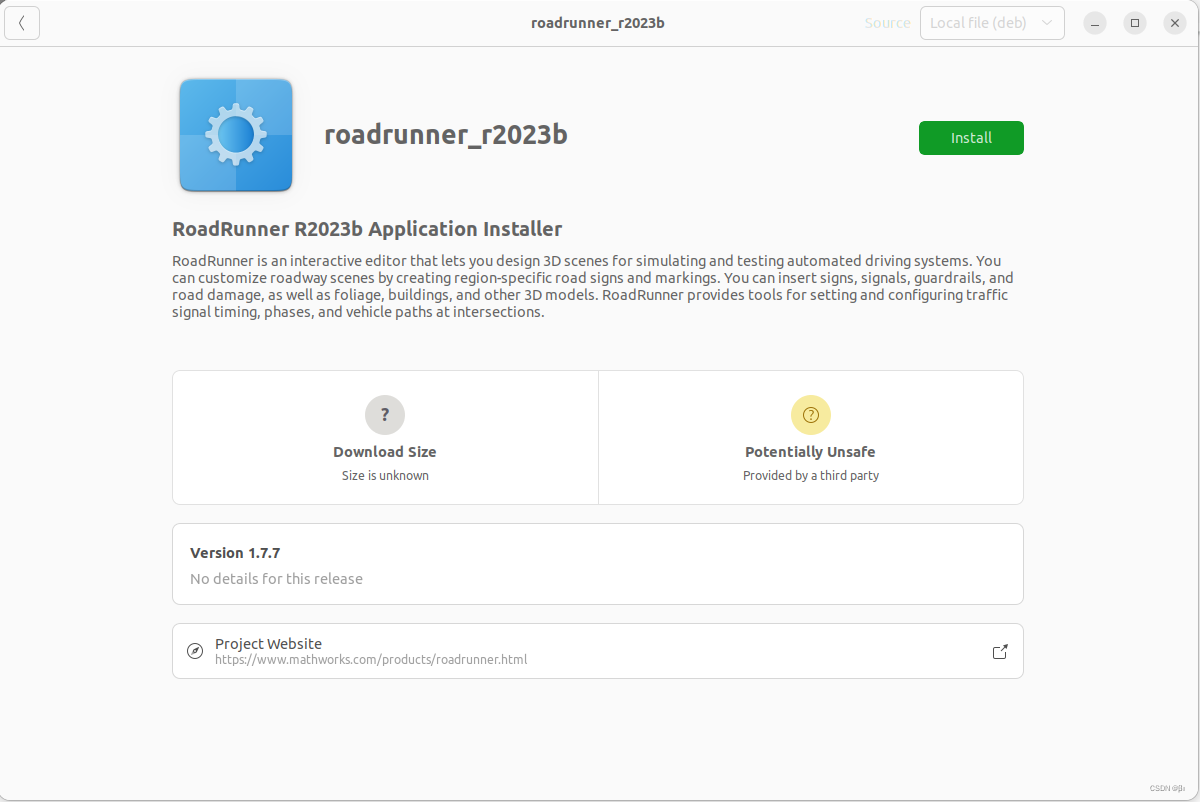 [Carla scenario runner] 1 安装RoadRunner_roadrunner安装-CSDN博客