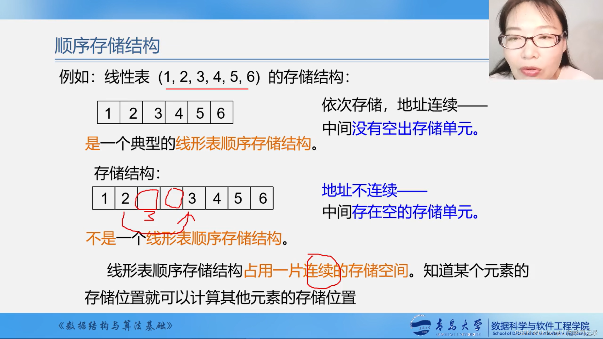 《数据结构与算法基础 By王卓老师》学习笔记——24线性表的顺序表示和实现1 Csdn博客