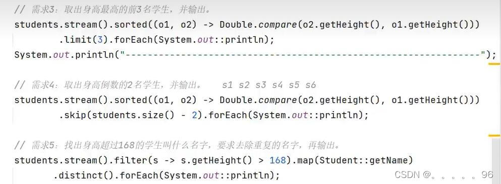 Java中stream流java Stream Set Csdn博客