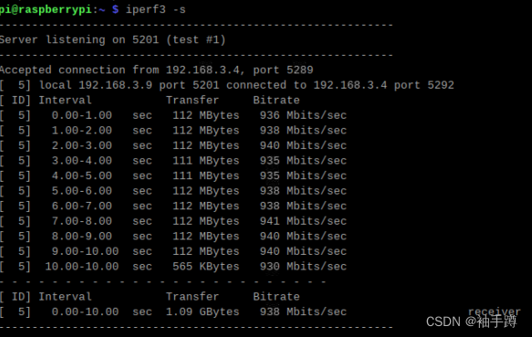 树莓派5使用iperf3测试板载WIFI_树莓派5 wifi-CSDN博客