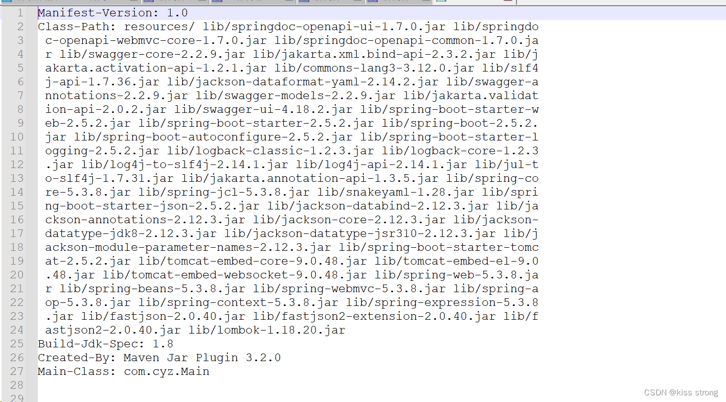 maven打包（打成一个可执行jar）和（单独打包resource和lib）_maven打包lib-CSDN博客