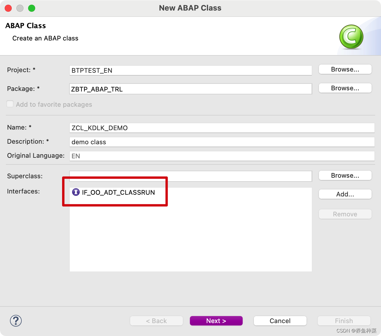 BTP上的ABAP开发（2）CLASS_abap class-CSDN博客