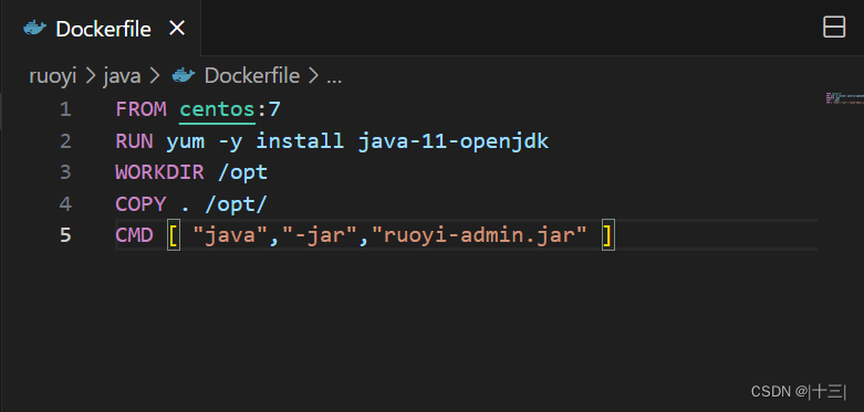 docker 部署Ruoyi 项目_若依 部署在docker里-CSDN博客