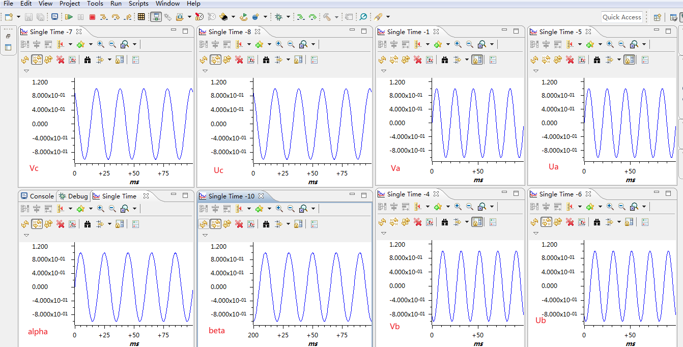 DSP28335在CCS代码实现Clarke、Park变换及反变换_dsp park变换 编程-CSDN博客