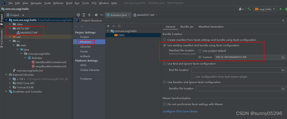 OSGI 环境搭建_idea osgi-CSDN博客