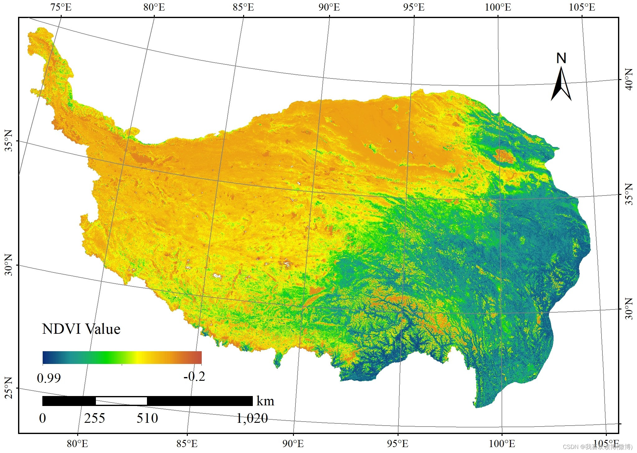 生态环境遥感监测_ndvi file-CSDN博客