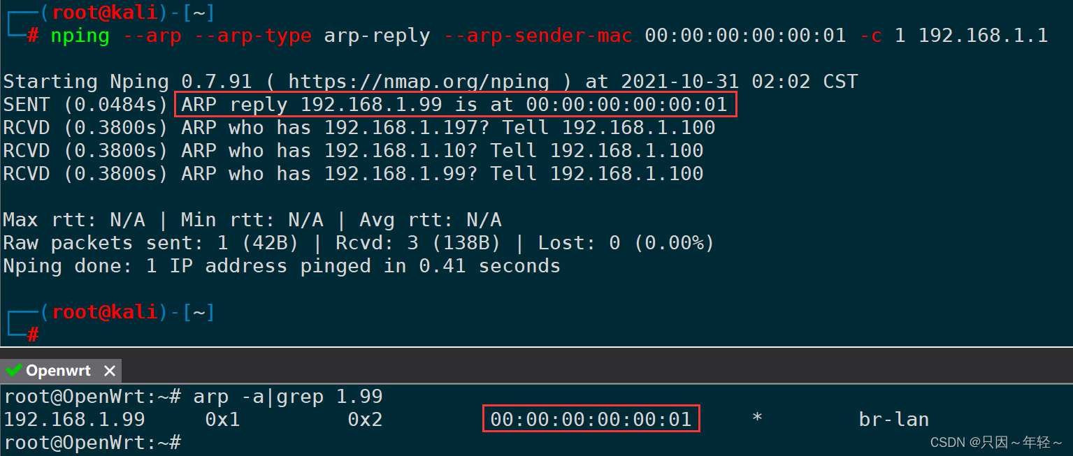 网络探测的中流砥柱-Nping使用_nping语法-CSDN博客