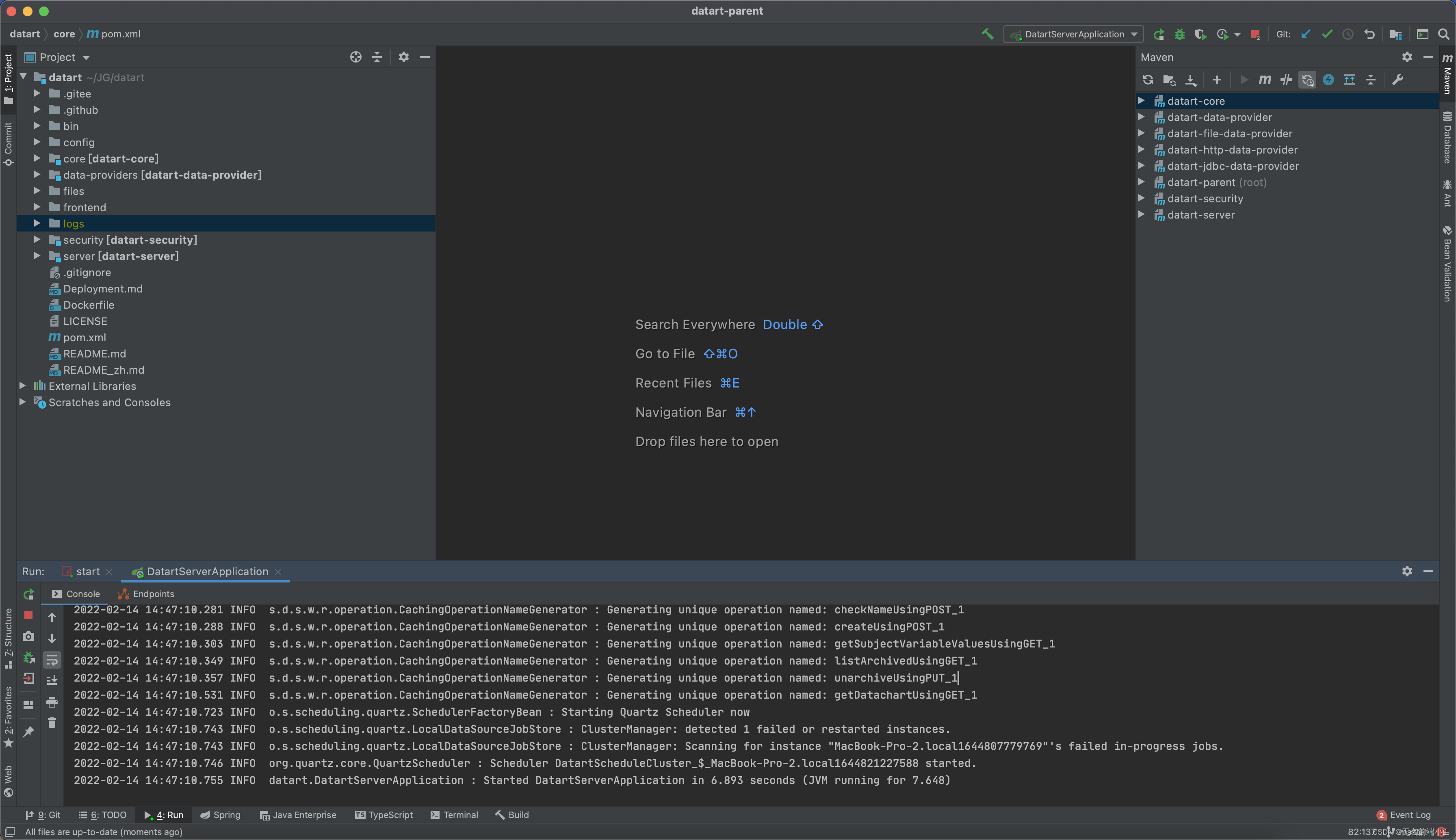 datart 二开环境搭建_datart二次开发-CSDN博客